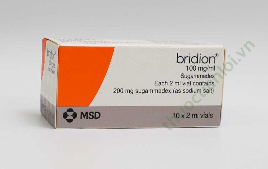 Bridion Inj.100Mg/ML 10S 2ML - Thuốc Tiện Lợi