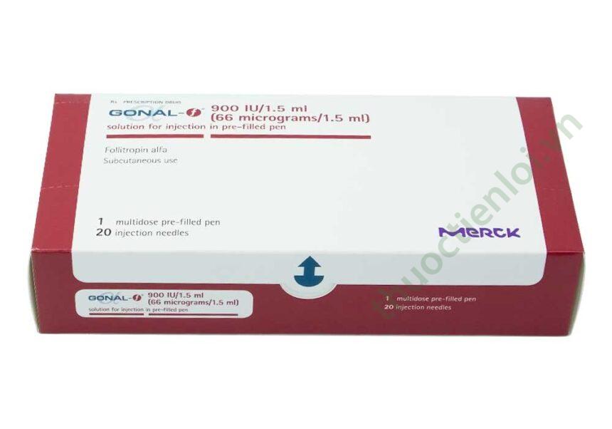 Gonal-F Pen 2.0 Inj 900IU/1.5ML - Thuốc Tiện Lợi