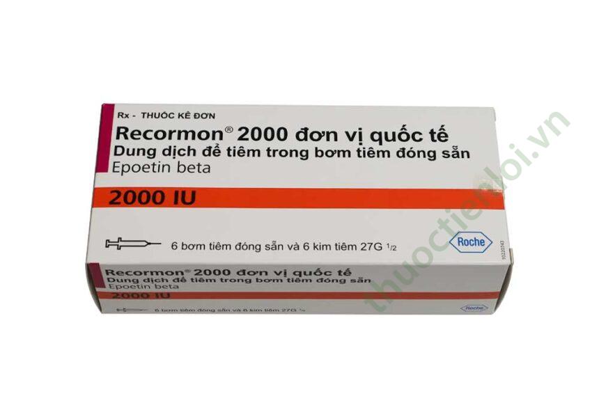 Recormon 4000IU Inj H/6 bơm tiêm - Thuốc Tiện Lợi