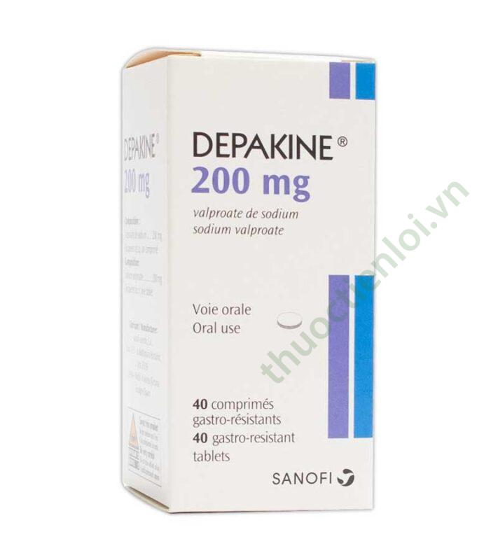 Depakin 200Mg Sanofi (h/40v) - Thuốc Tiện Lợi