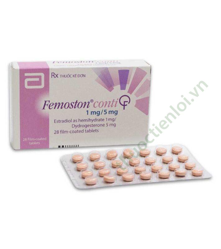 Femoston Conti 1Mg/5Mg (h/28v) Abbott - Thuốc Tiện Lợi