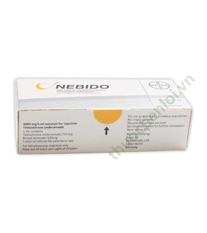 Nebido 1000Mg/4ML hộp 1 lọ 4ML - Thuốc Tiện Lợi