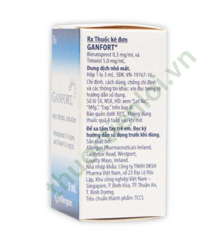 Ganfort 3ML - Thuốc Tiện Lợi