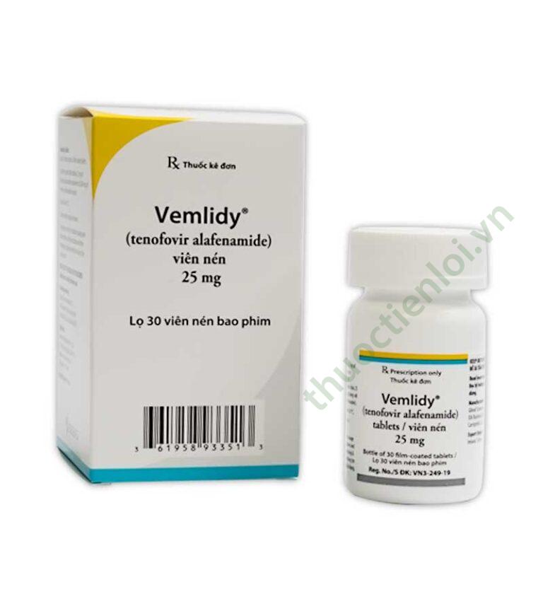 VEMLIDY 25MG h/30v - Thuốc Tiện Lợi