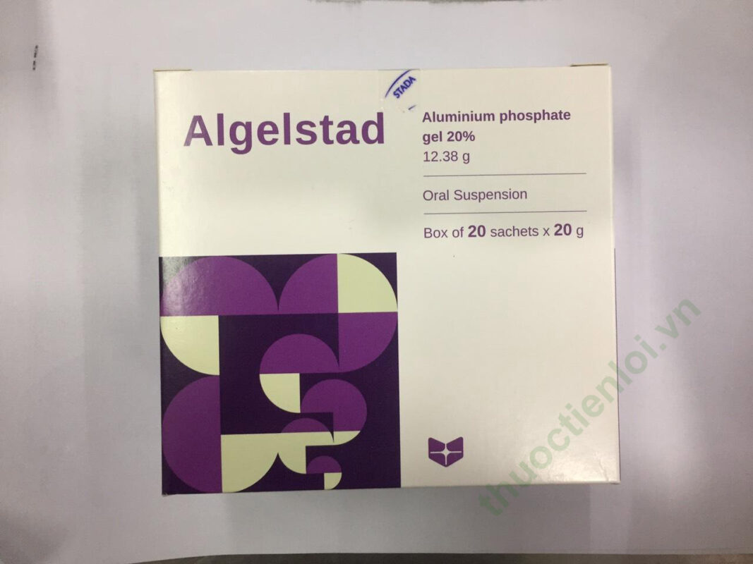 Algelstad Aluminium Phosphat Gel Stada (h/20 gói) - Thuốc Tiện Lợi