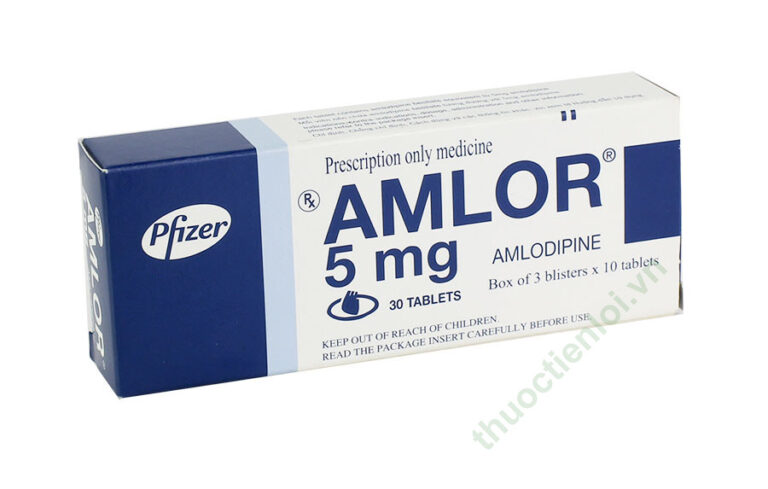 Amlor 5Mg Capsules Pfizer (h/30v) - Thuốc Tiện Lợi