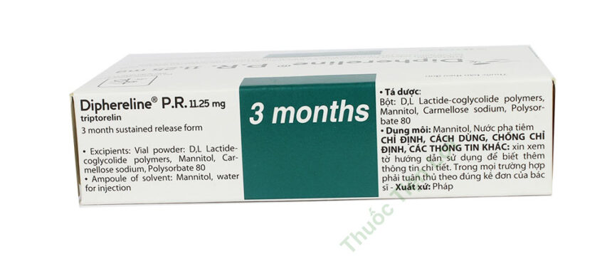 Diphereline P.R. 3.75Mg Ipsen h/1 lọ - Thuốc Tiện Lợi