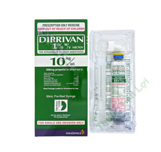 Diprivan Pre-Filled Syring 10Mg/ML50ML 1S - Thuốc Tiện Lợi
