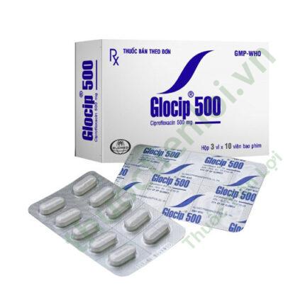 Glocip 500 h/30 viên - Thuốc Tiện Lợi