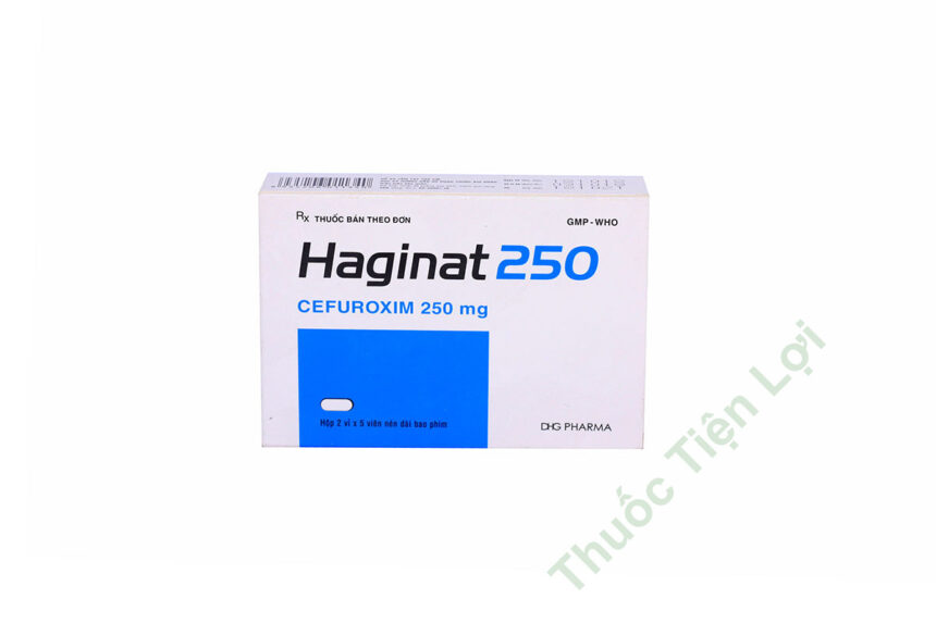 Haginat Cefuroxim 250Mg DHG (h/10v) - Thuốc Tiện Lợi