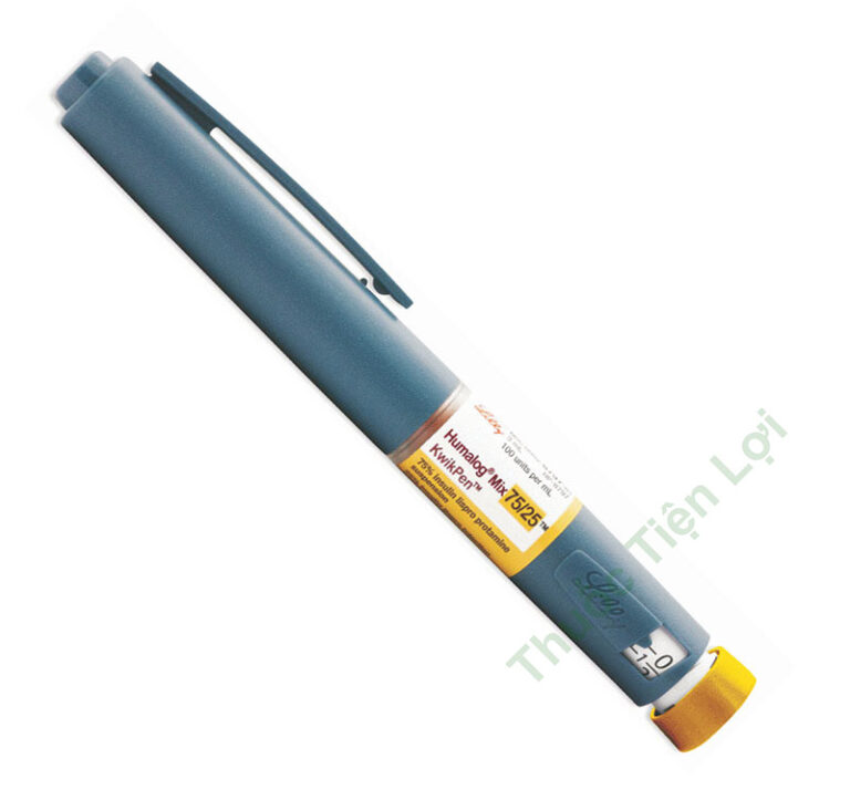 Humalog Mix 75/25 Kwikpen 100U/MLx3MLh/5 - Thuốc Tiện Lợi
