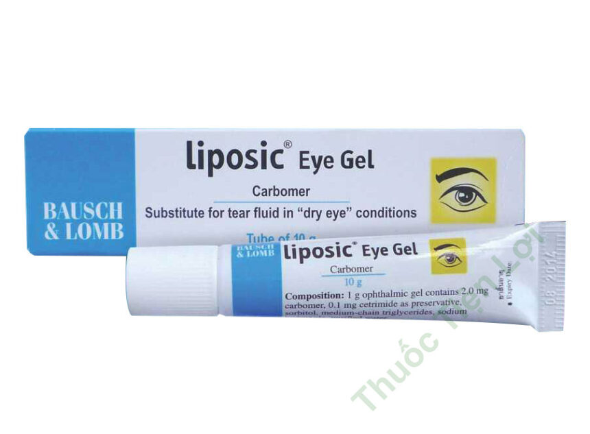 Liposic Eye Gel Bausch&Lomb (T/10Gr) - Thuốc Tiện Lợi