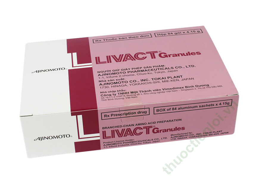 Livact Granules Box Of 84 Sachet - Thuốc Tiện Lợi