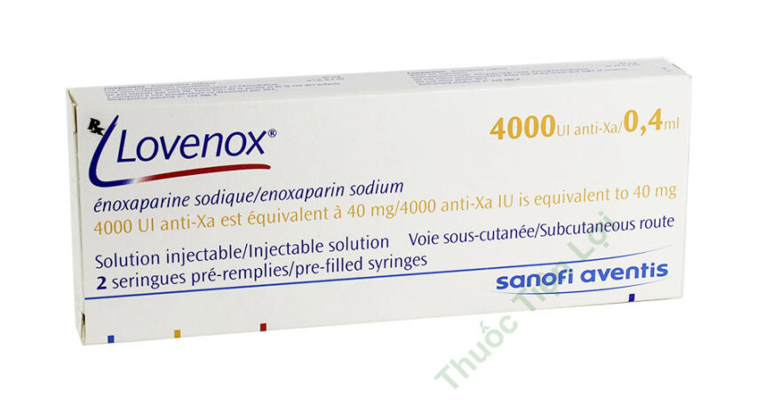 Lovenox 4000UI Inj hộp 2 ống 0,4ML - Thuốc Tiện Lợi