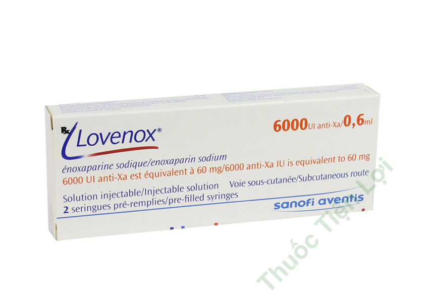 Lovenox 60Mg/0.6ML Inj. hộp 2 ống – Sanofi - Thuốc Tiện Lợi