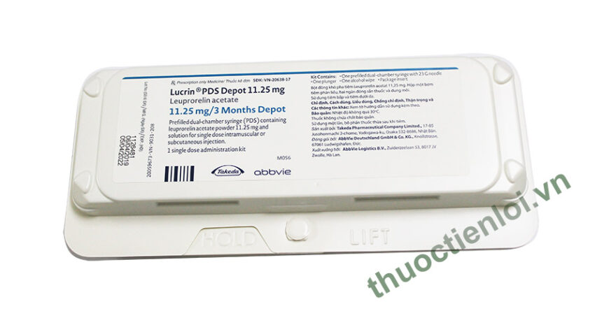 Lucrin Pds Depot Inj. 11.25Mg 1S - Thuốc Tiện Lợi