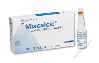 Miacalcic 50IU/ML 1ML / hộp 5 ống - Thuốc Tiện Lợi