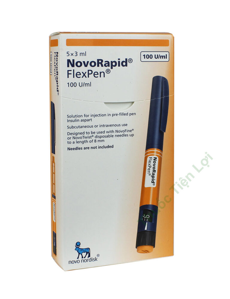Novorapid Flexpen 300IU/3ML H/5 (France) - Thuốc Tiện Lợi