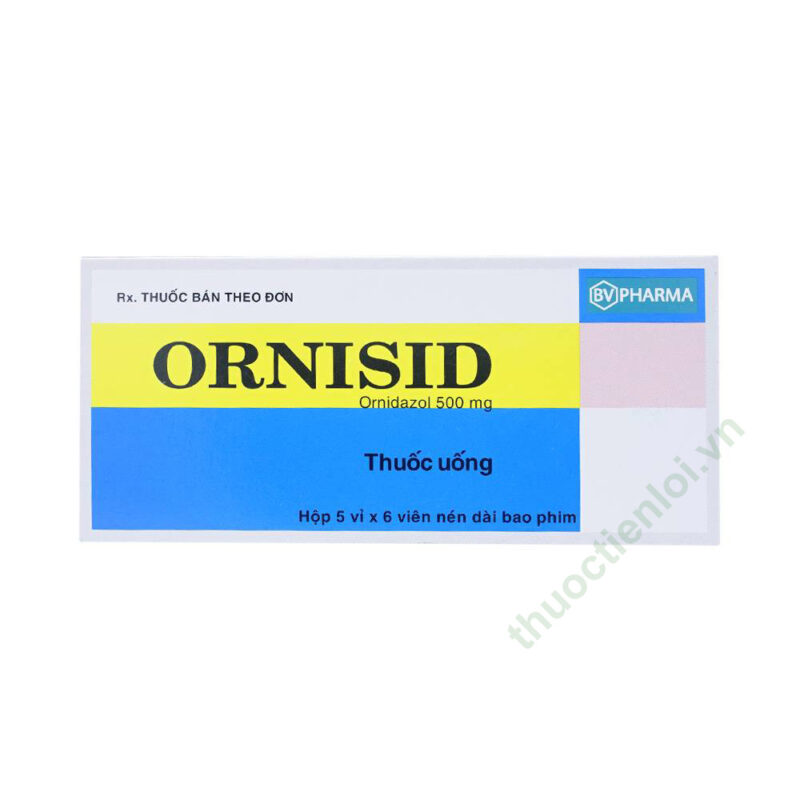 Ornisid Ornidazol 500Mg – Bvp (h/30v) - Thuốc Tiện Lợi