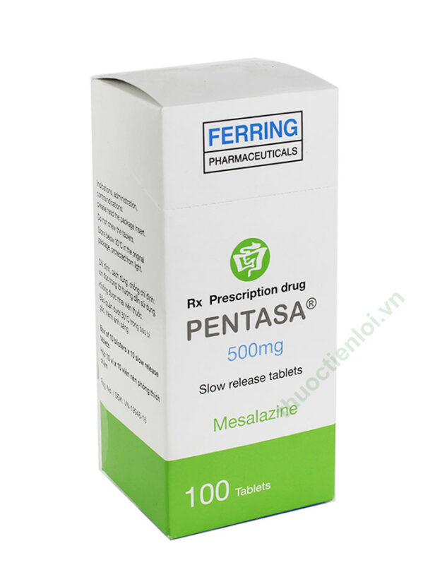 Pentasa 500Mg ((h/100v) ) - Thuốc Tiện Lợi