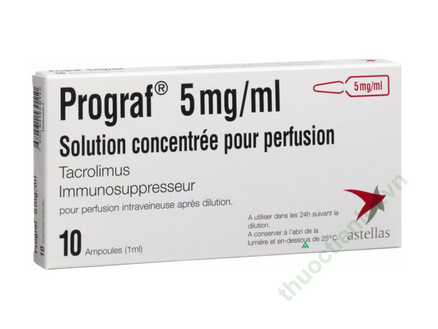 Prograf 5Mg/ML H/10 - Thuốc Tiện Lợi
