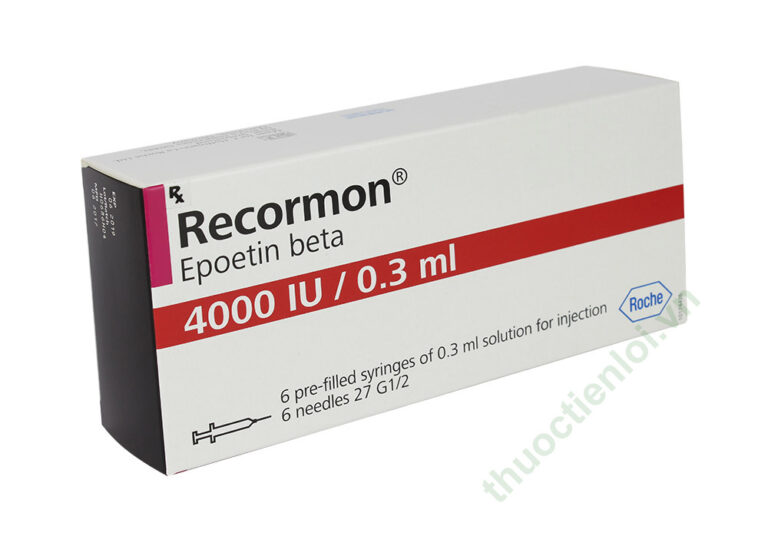 Recormon 2000IU Inj H/6 – Thuốc Tiện Lợi