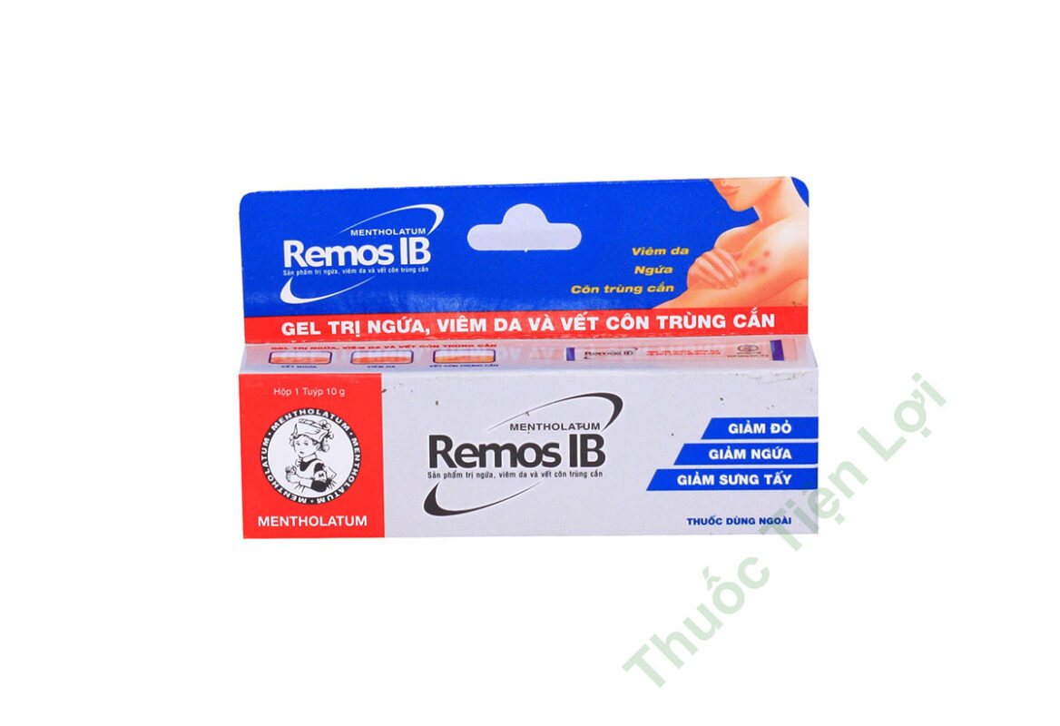 Remos Ib Cream Rohto (Tuýp 10G) - Thuốc Tiện Lợi
