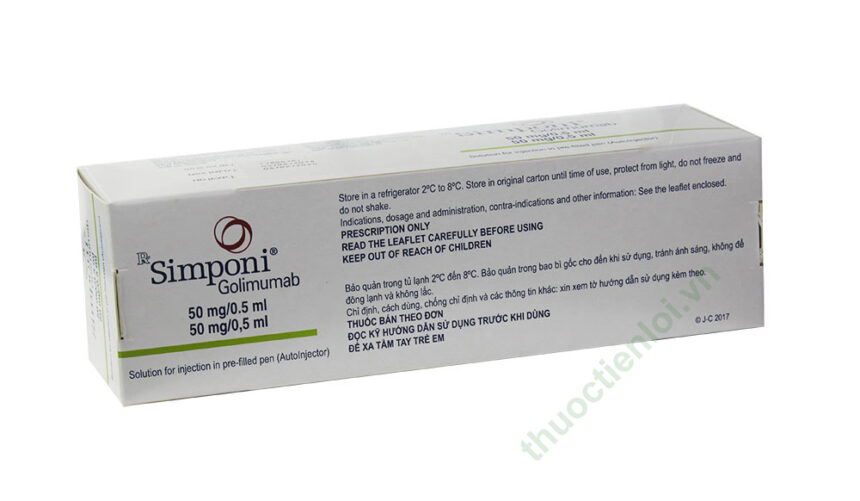 Simponi 1X50Mg/0.5ML H/1 - Thuốc Tiện Lợi