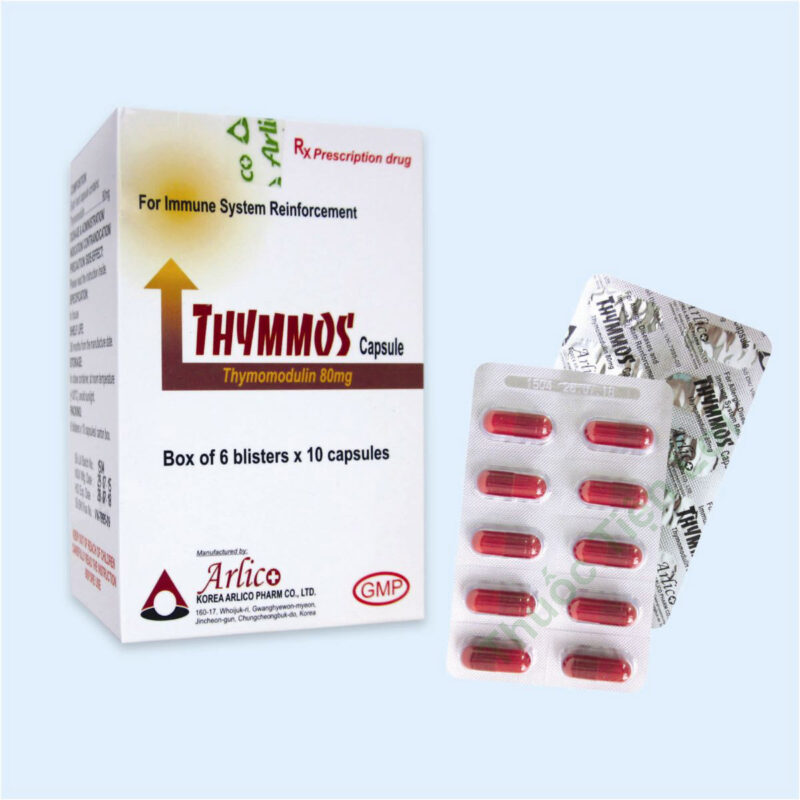 Thymmos Capsule Thymomodulin 80Mg Arlico Pharm h/60v - Thuốc Tiện Lợi