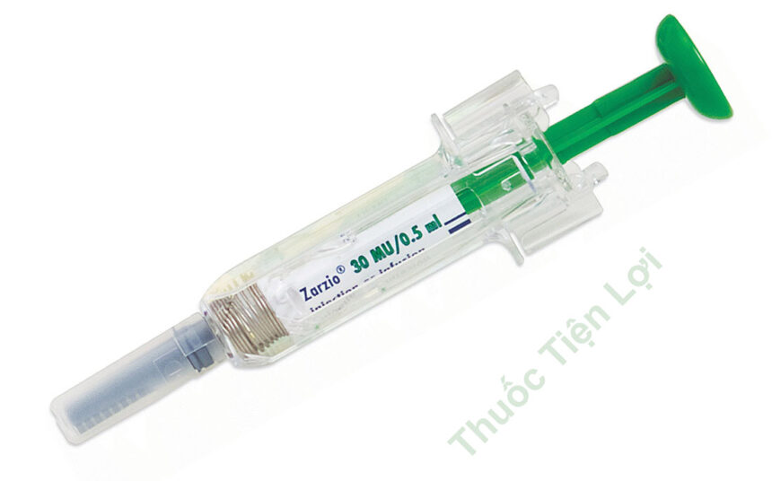 Zarzio 0.3Mg/0.5ML Inj 5S - Thuốc Tiện Lợi