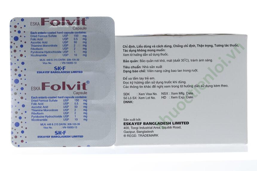 Eska-Folvit - Thuốc Tiện Lợi