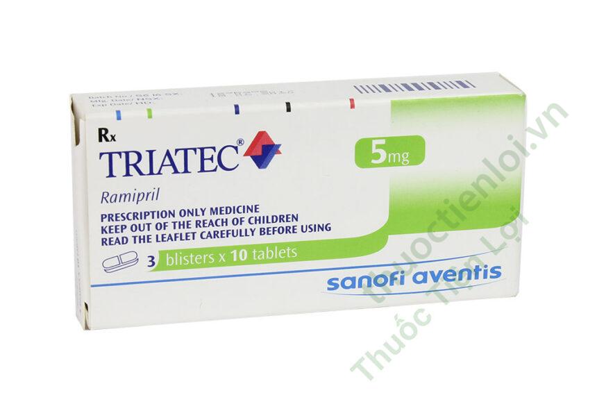 Triatec 5Mg h/30v – Sanofi - Thuốc Tiện Lợi